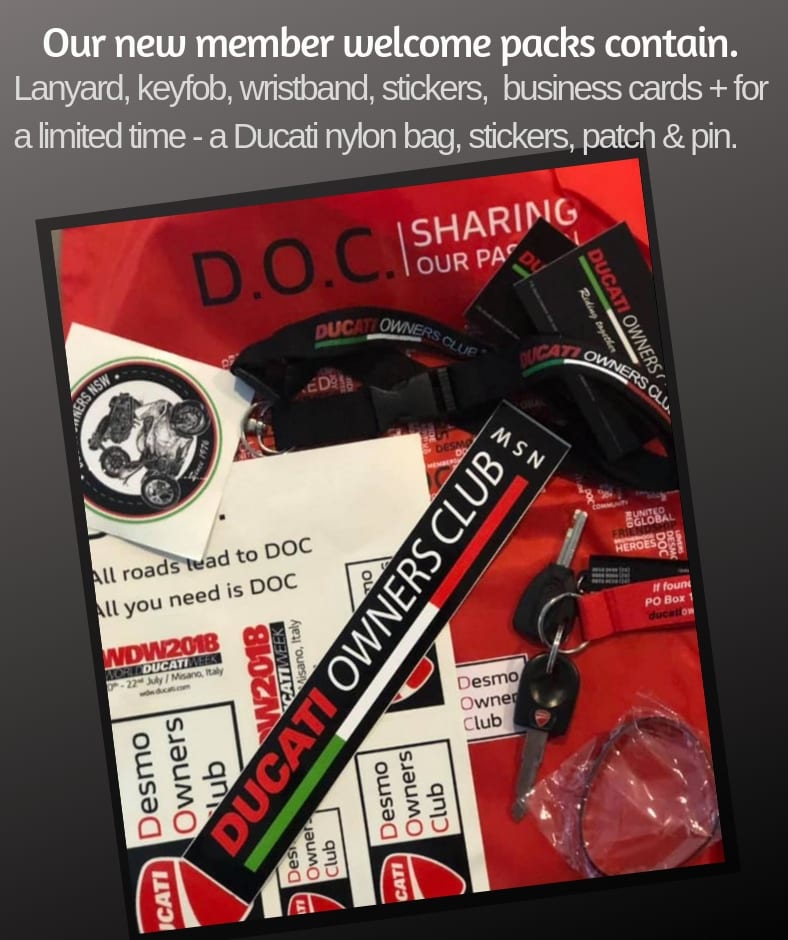 Membership | Ducati Owners Club NSW